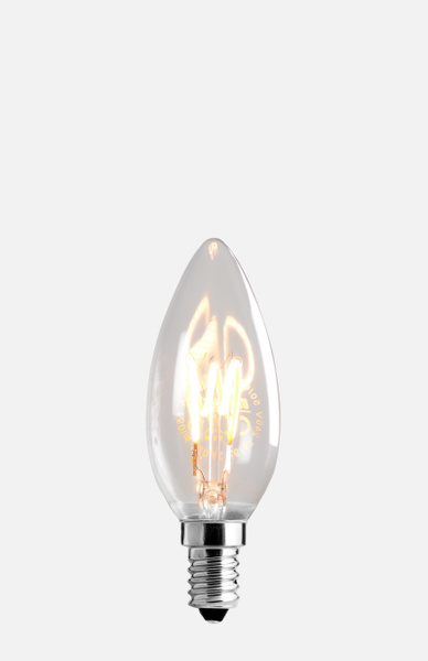 Light Source E14 LED Soft Filament Crown — Globen Lighting